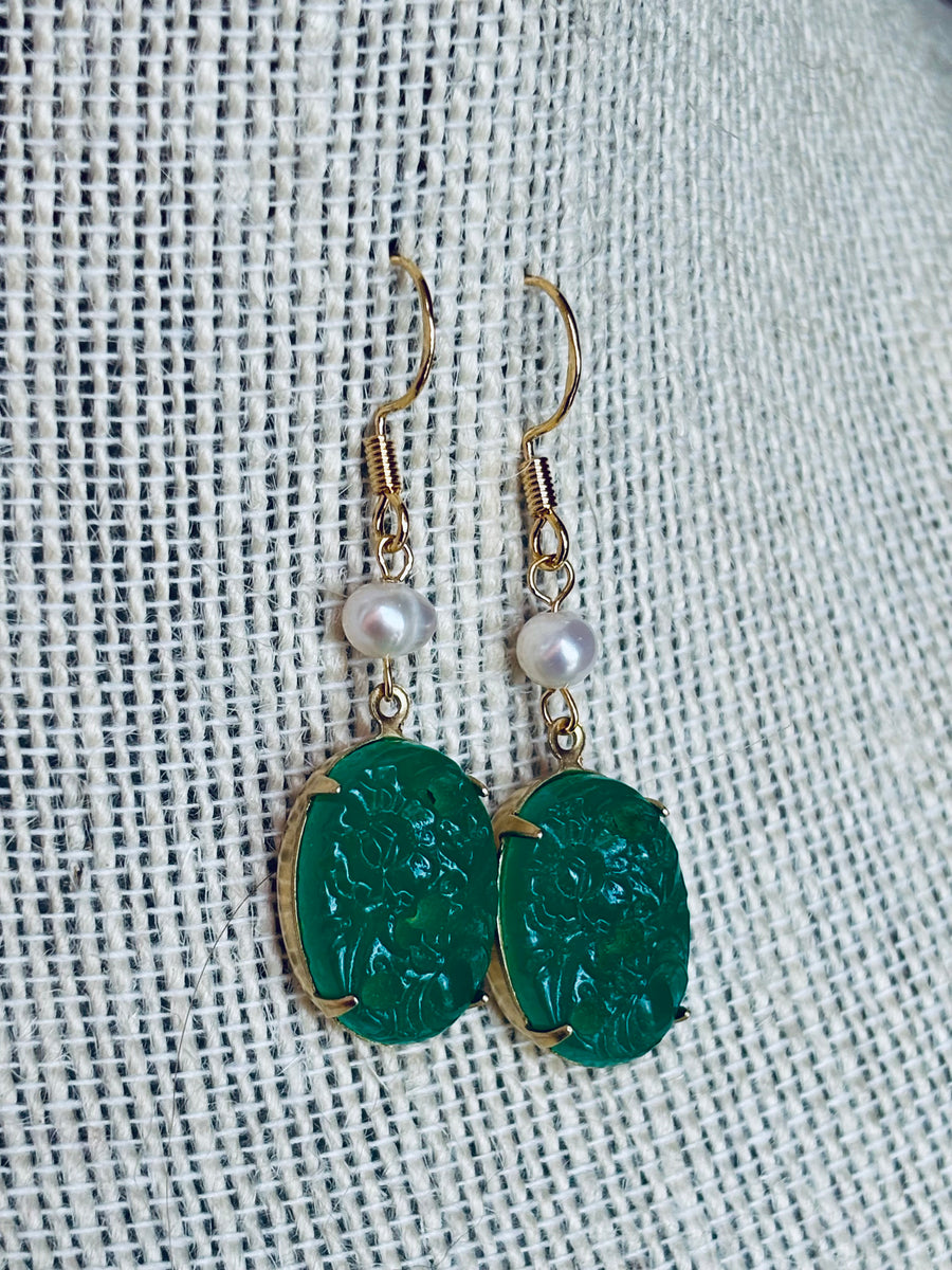 The MeiLi earrings – The Pearl Lady